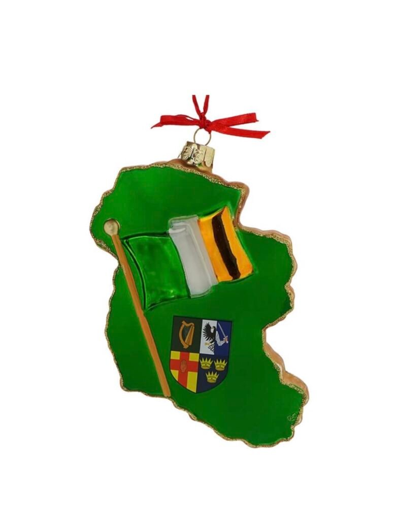 Ireland International Country Map Ornament – RITZY CHRISTMAS