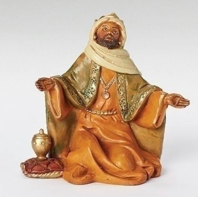 5″ Scale King Balthazar Nativity Figure – Fontanini – RITZY CHRISTMAS